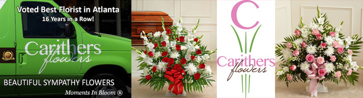 Elegant Funeral Flowers : Carithers Flowers - Voted Best Florist in Atlanta