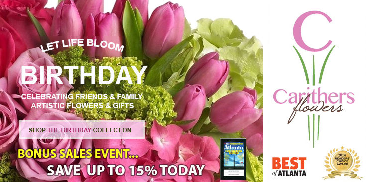 Carithers Flowers : Voted Best Florist Atlanta GA, Same Day Flower Delivery